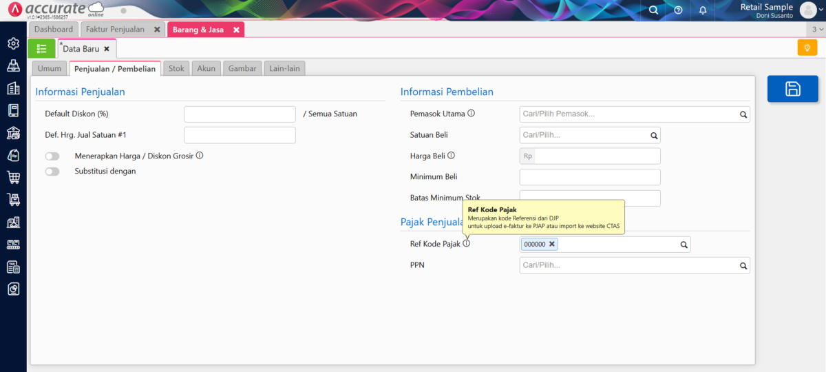 Cara Mengubah Tarif PPN di Accurate Online ke 12% - Terbaru 2025