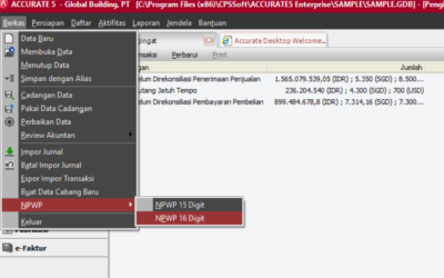 Coretax, Tarif PPn 12%, DPP Lainnya Accurate 5 - Panduan Lengkap