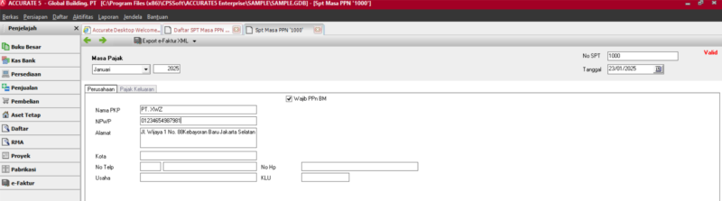 Coretax, Tarif PPn 12%, DPP Lainnya Accurate 5 - Panduan Lengkap